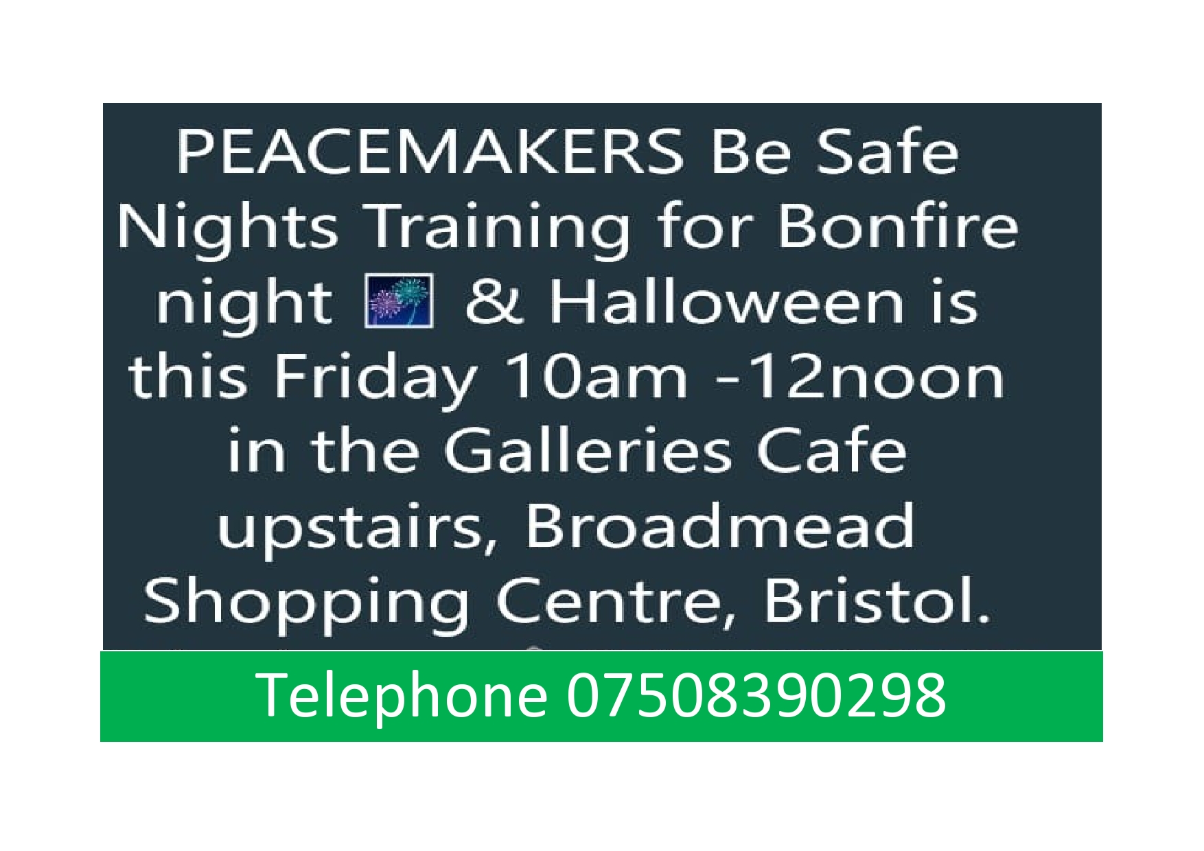 24 | October | 2019 | PEACEMAKERS Prayer Patrols & City Patrols